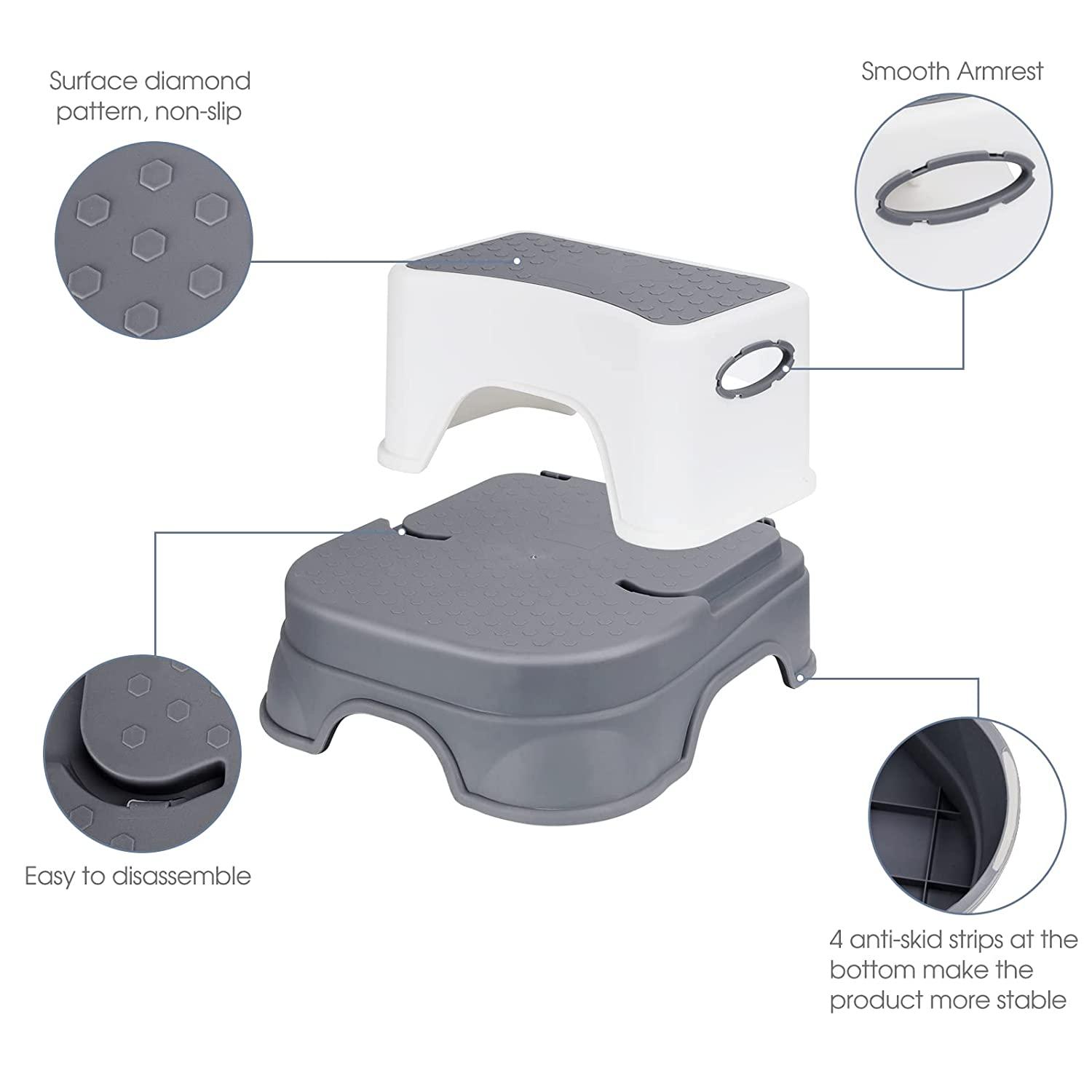 Potty Training Seat with Step Stool Ladder for Kids | Safe Toilet Seat ...