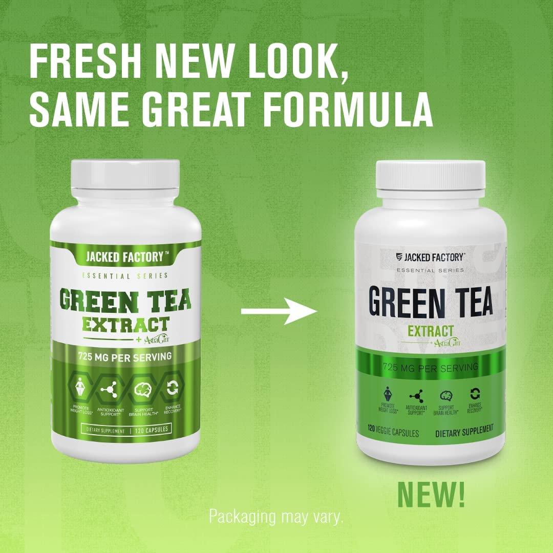 Green Tea Extract 725mg with AstraGin - 120 Veggie Capsules ...