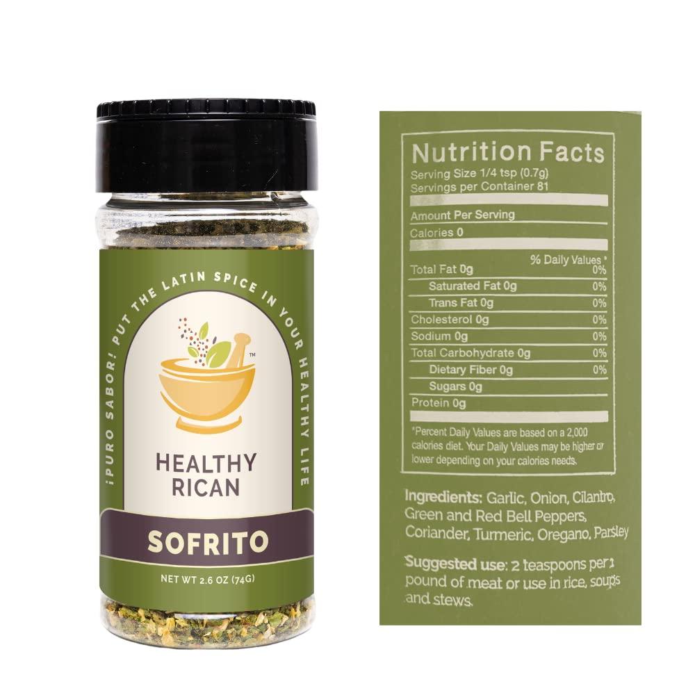 Healthy Rican Herbs Spice Seasoning Mix Variety Pack (3 Pack) - Non GMO ...