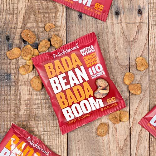 Enlightened Bada Bean Bada Boom - Buffalo Wing Vegan Protein Snacks ...