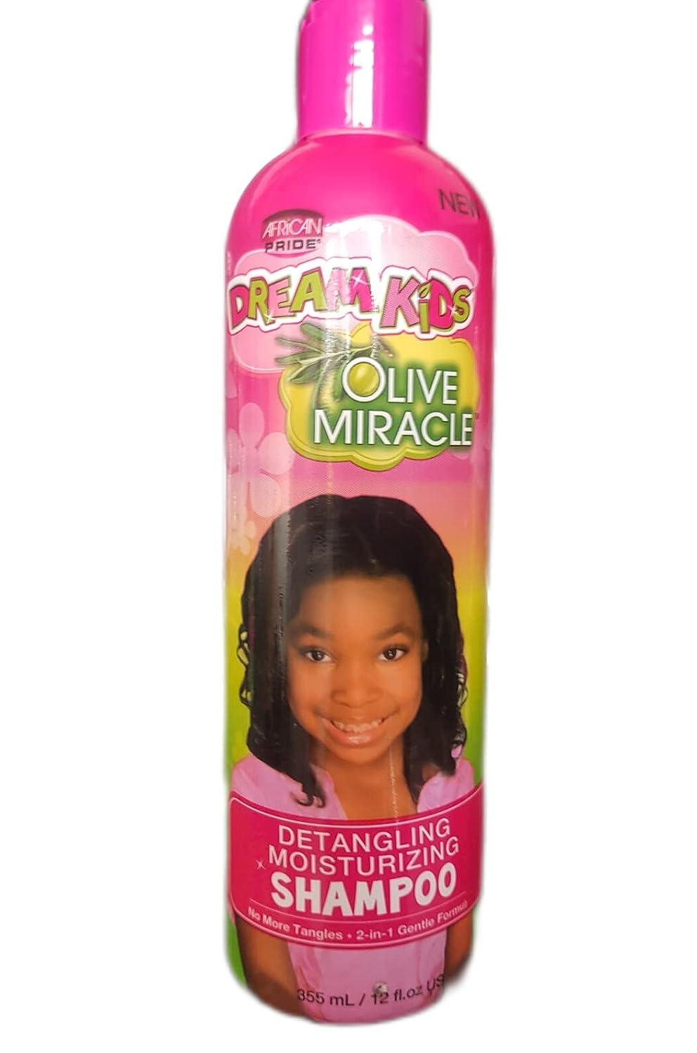 Dream African Pride Kids Olive Miracle Detangling Moisturizing Set - 4 ...