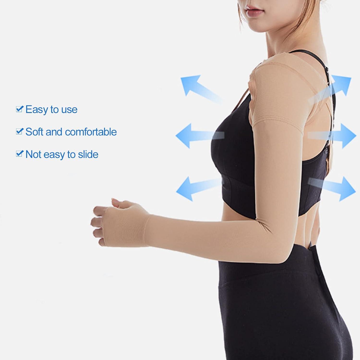 Arm Stocking with Cuff for Lymphedema | Compression Support for Post ...