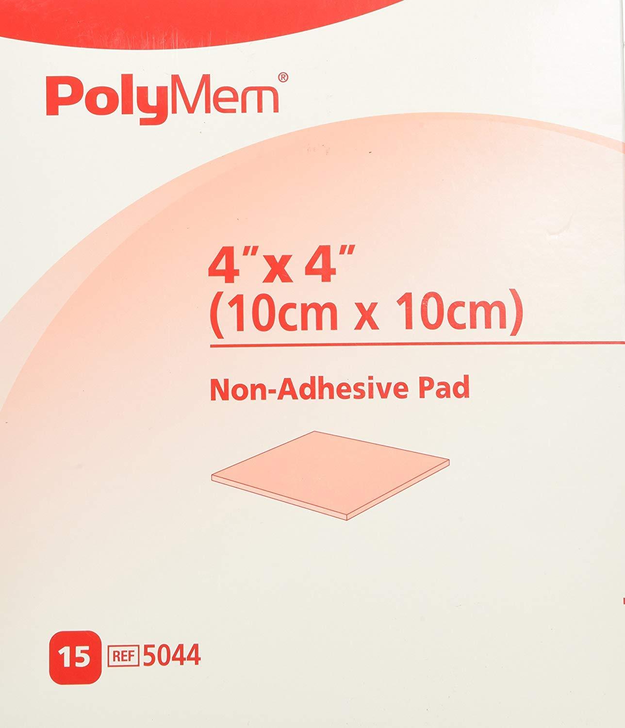 PolyMem Cloth Wound Dressings 4 x 4 Non-Adhesive - Box of 15 ...