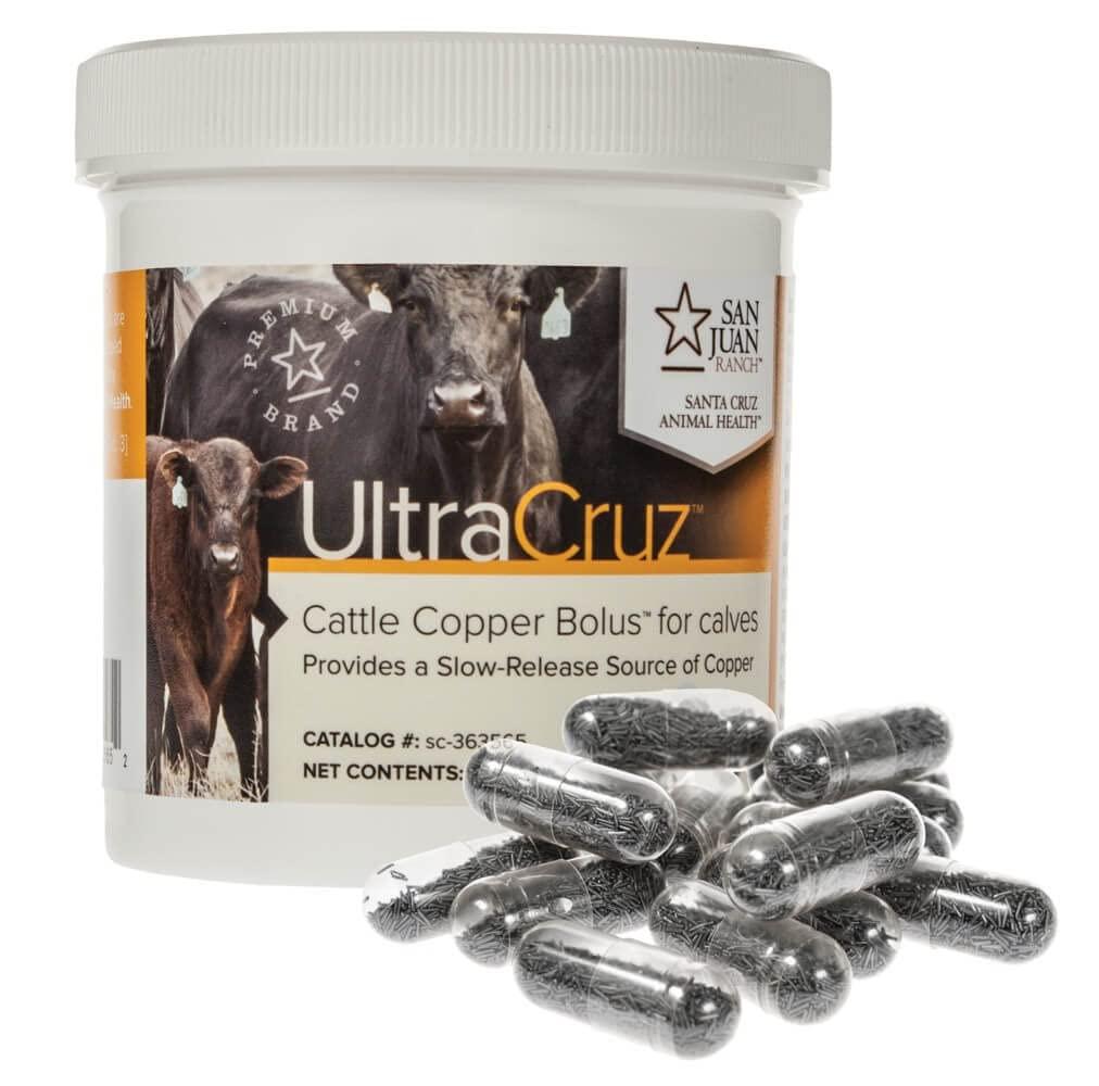 UltraCruz Cattle Copper Bolus Supplement 25 Count x 12.5g | Calves ...