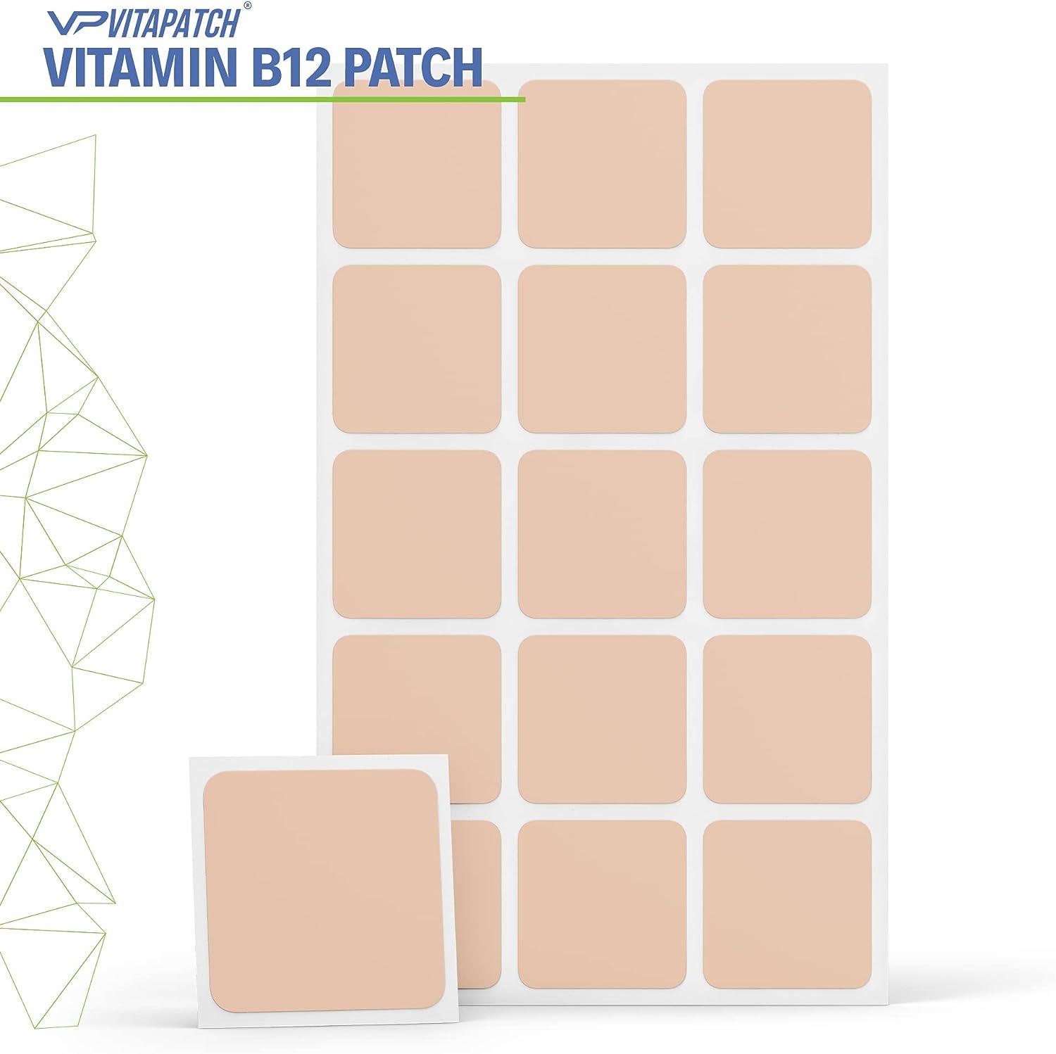 VitaPatch Vitamin B12 Patch with Methylcobalamin & Guarana for Energy - 30 Day Supply | Buy Now ...