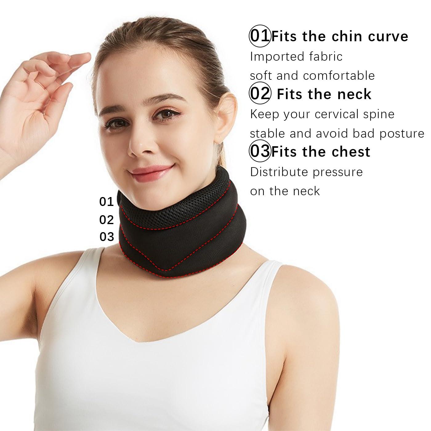 MUNSKT Cervicorrect Neck Brace Soft Neck Brace Cervical Neck Brace for ...