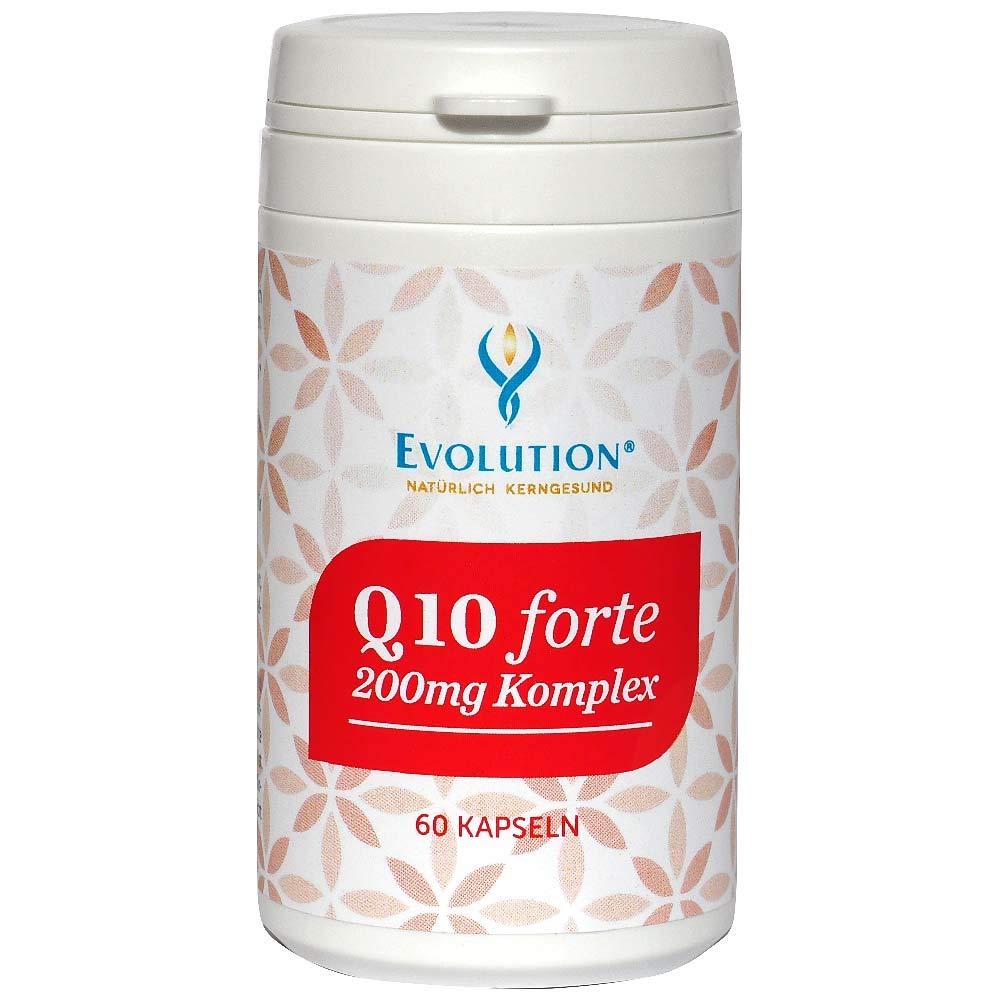 Evolution Q10 Forte 200mg Complex Capsules - 60 pcs | Premium Coenzyme ...