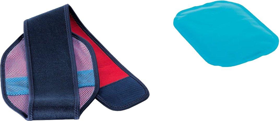 SENSIPLAST Heat/Cold Compress Set with Fastening Strap for Knee Ankle ...