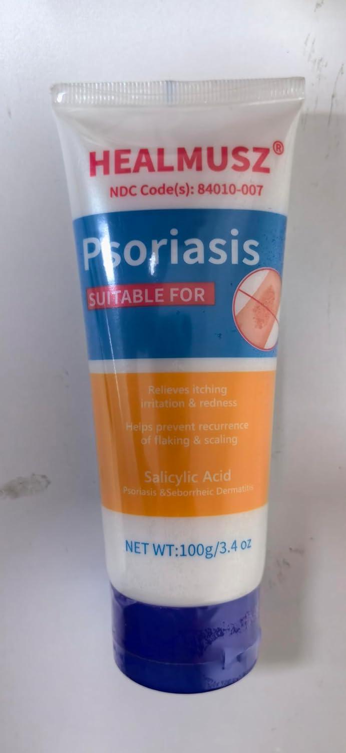 Buy Maximum Strength Psoriasis Cream - 4% Salicylic Acid for Fast ...
