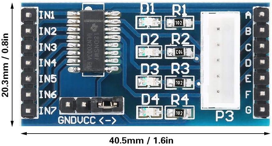5 Pcs 5-12V ULN2003 Stepper Motor Driver Board Module for 28BYJ-48 ...