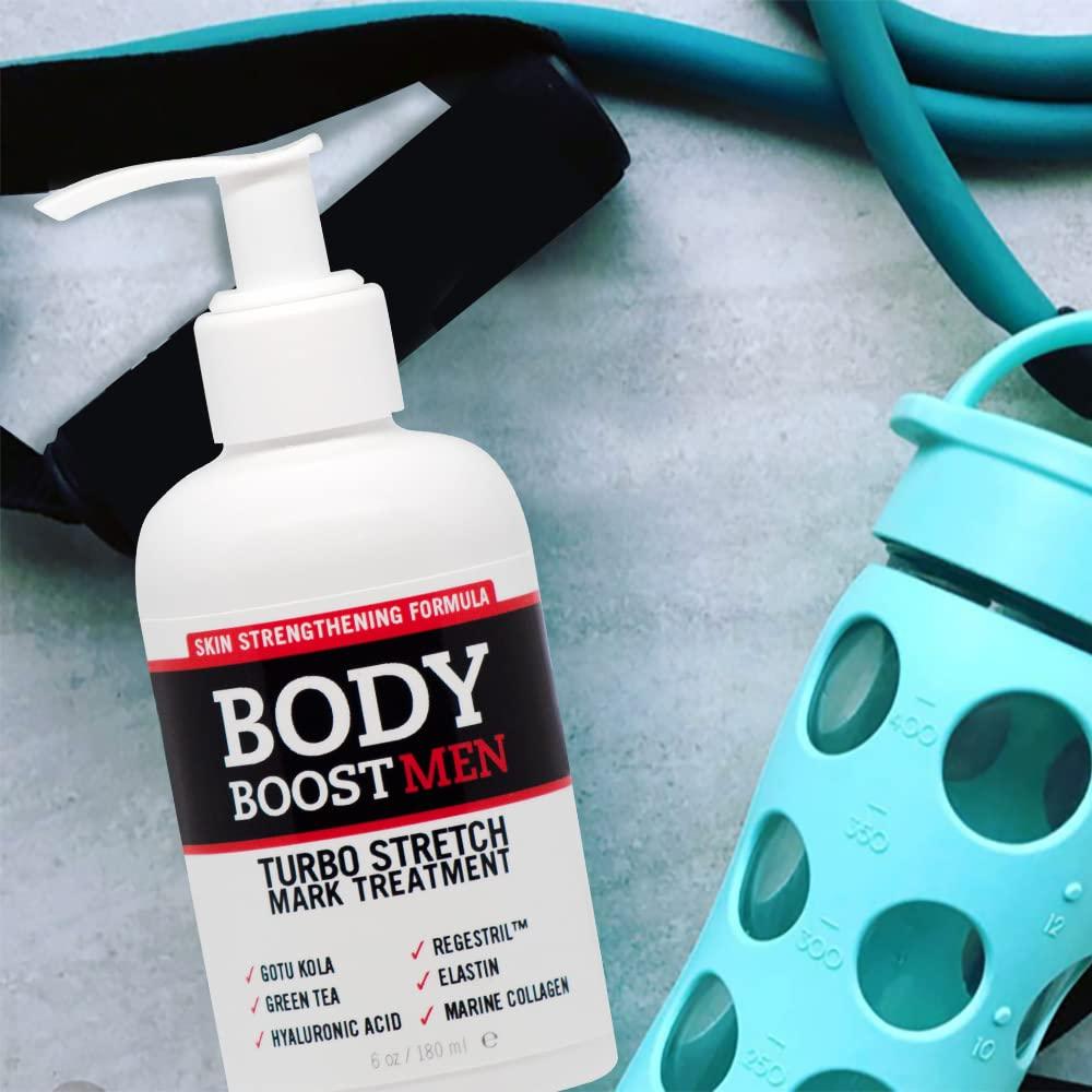 Body Boost Men Turbo Stretch Mark Treatment for Bodybuilding - Scar ...
