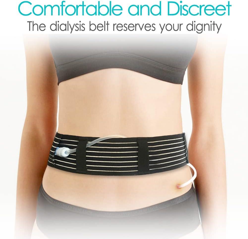 2 Pack PD Dialysis Belt Breathable Peritoneal Dialysis Accessories Peg ...
