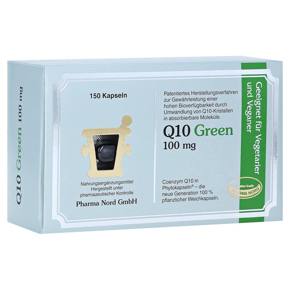 Q10 Green 100 mg Capsules - Boost Energy & Support Heart Health ...