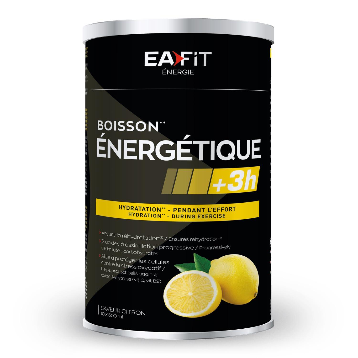 Eafit Energy drink +3H Lemon 500 g RPV0000913 | Buy Now with Express International Delivery ...