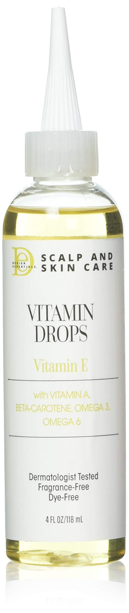 Design Essential Skin & Scalp Vitamin Drops - Nourishing Hair Health ...