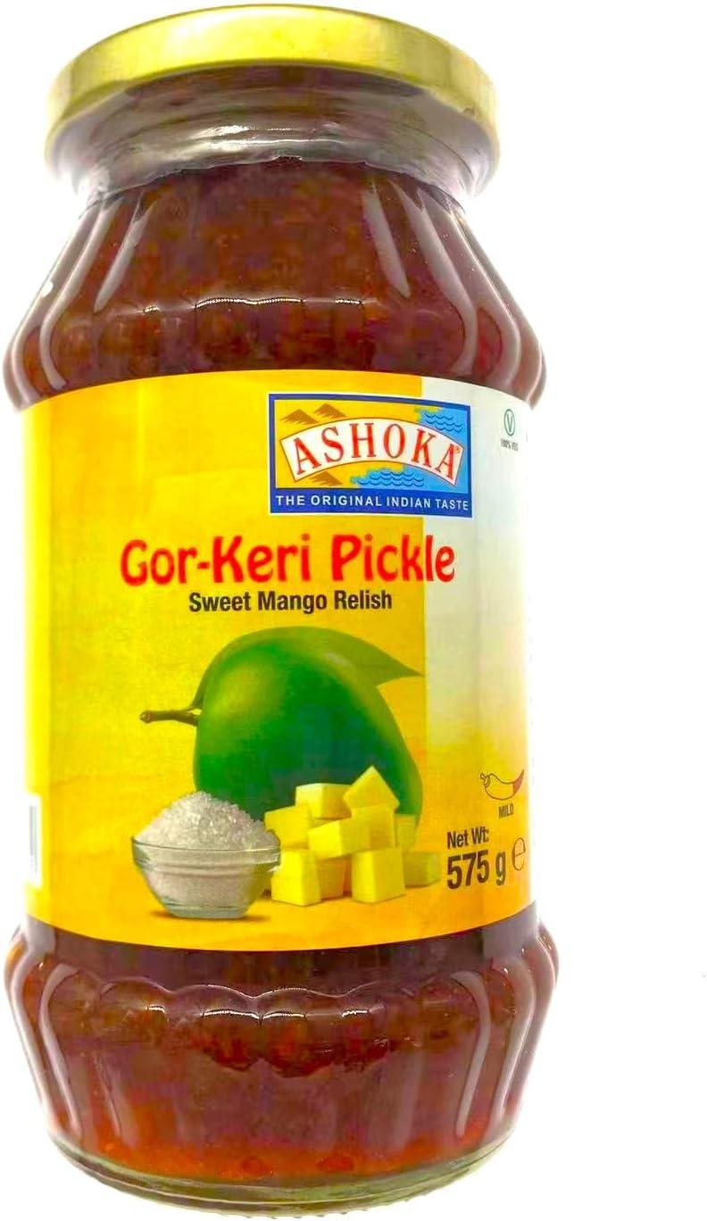 Assorted Pickle Variety Bundle: Ashoka Mixed Pickle 500g + Gor Keri ...