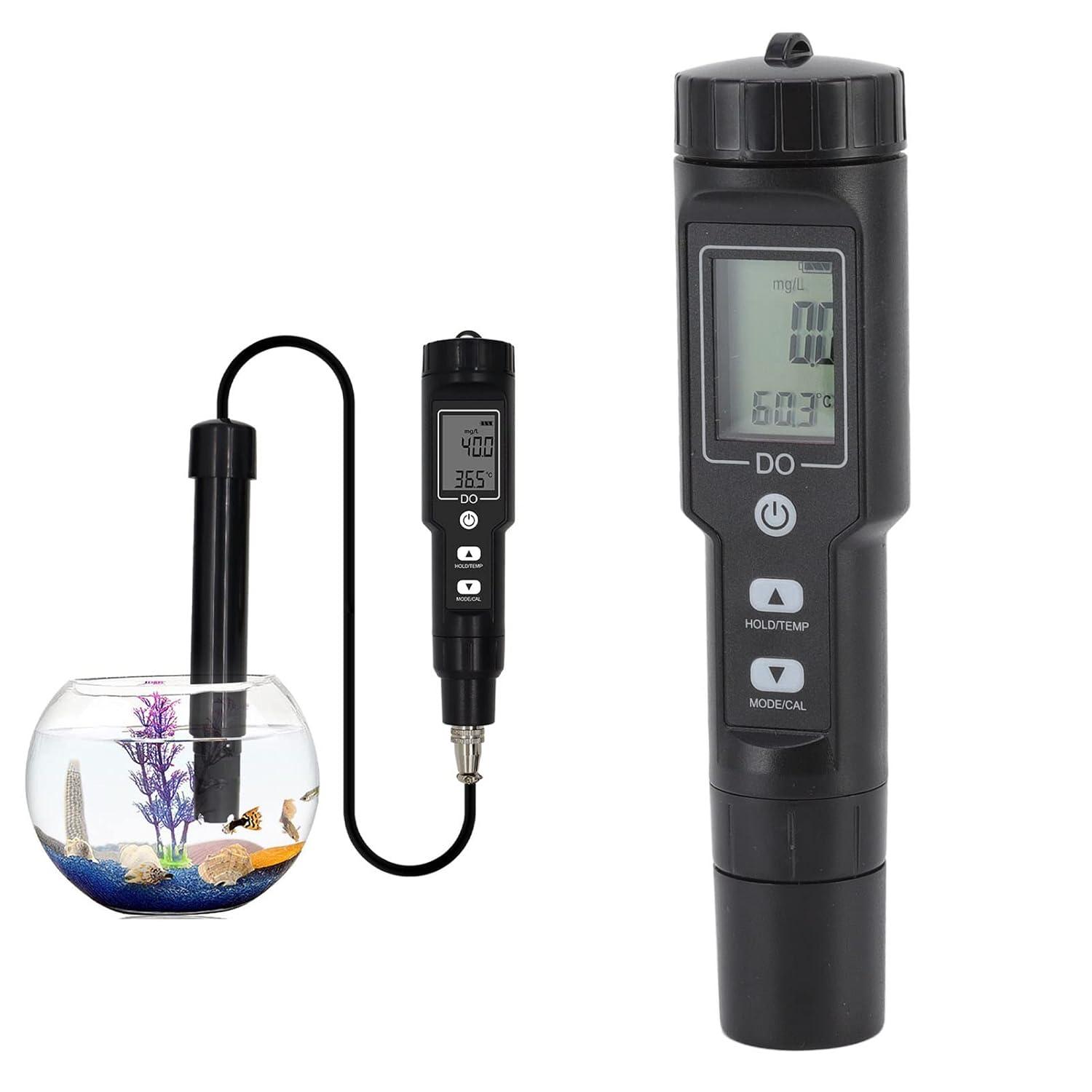 High-Accuracy Dissolved Oxygen Measurement Device with Removable Probe ...
