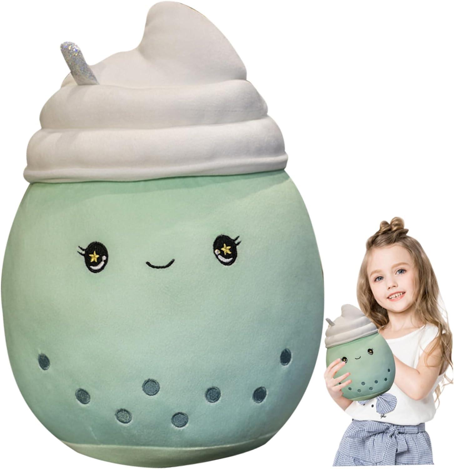 HEKARBAMILL Bubble Tea Plush 5.9x9.8 Inch Soft Skin-Friendly Boba Plush ...