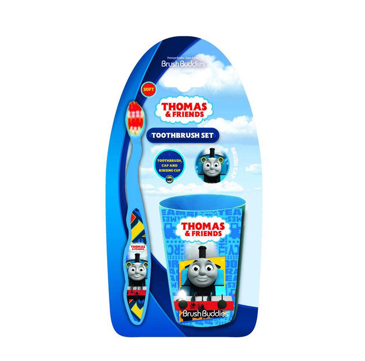 Thomas & Friends Kids Toothbrush Set - Fun & Colorful Dental Care for ...