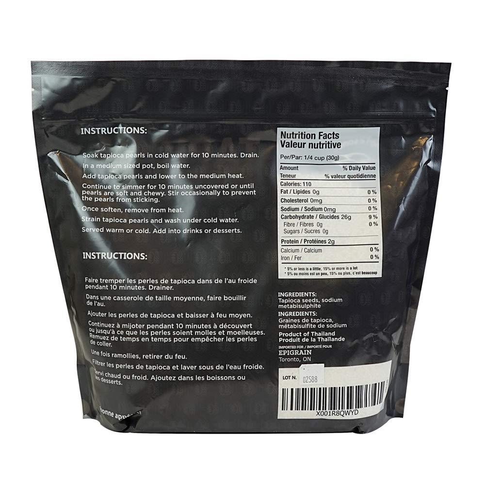 Epigrain Premium Small Tapioca Pearls 5lbs | Gluten-Free Thickener for ...