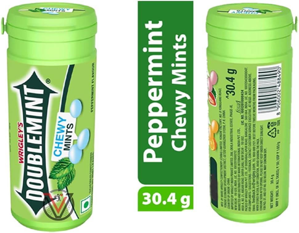 VIMIX Doublemint Peppermint Lemonmint Flavour Chewy Mints Tube 30.4g ...
