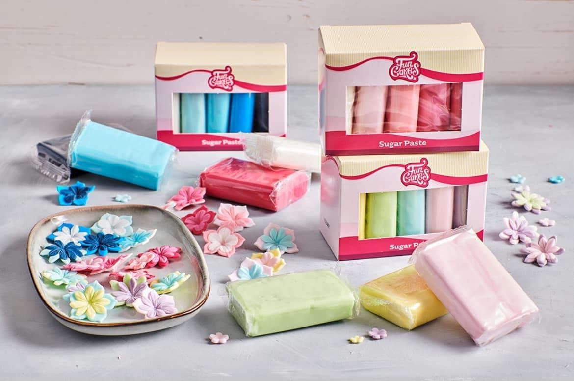 Funcakes Fondant Multipack Pink - Easy to Use Smooth & Flexible Cake ...