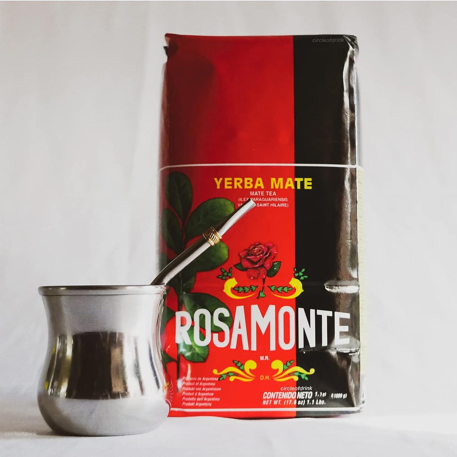 Rosamonte Yerba Mate Tea Traditional 1kg - Maturation time is 12 months ...