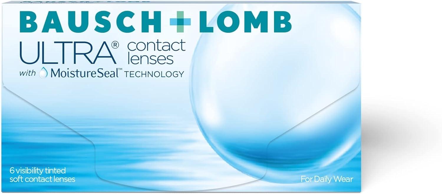 Bausch + Lomb Ultra Monthly Contact Lenses - 6 Pack BC 8.5 mm Dia 14.2 ...