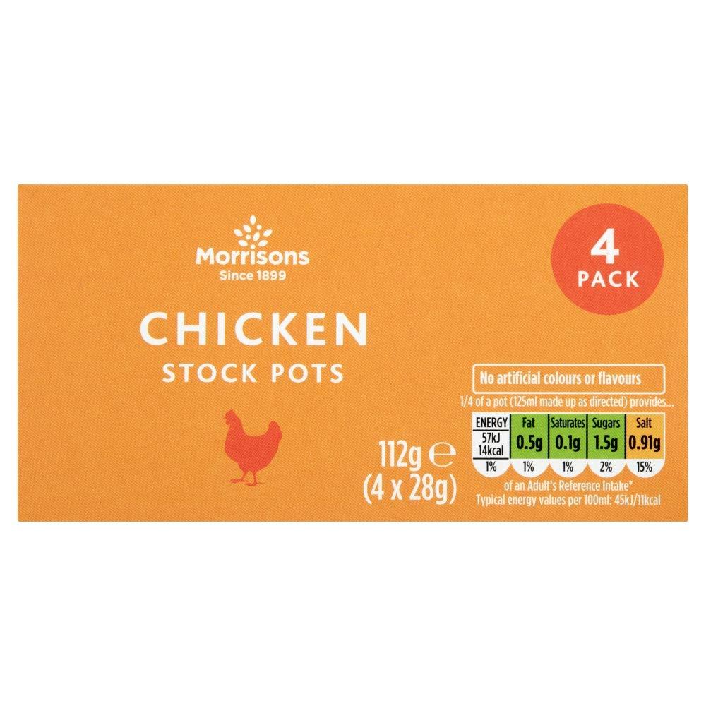Morrisons Chicken Stock Pot 28g x 32 - Premium Quality Stock for ...