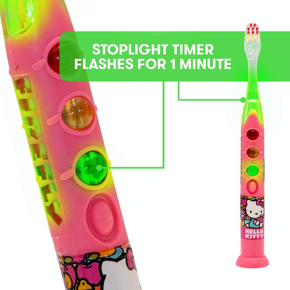 Firefly Hello Kitty Light-up Toothbrush - Ready Go for Fun Dental Care ...