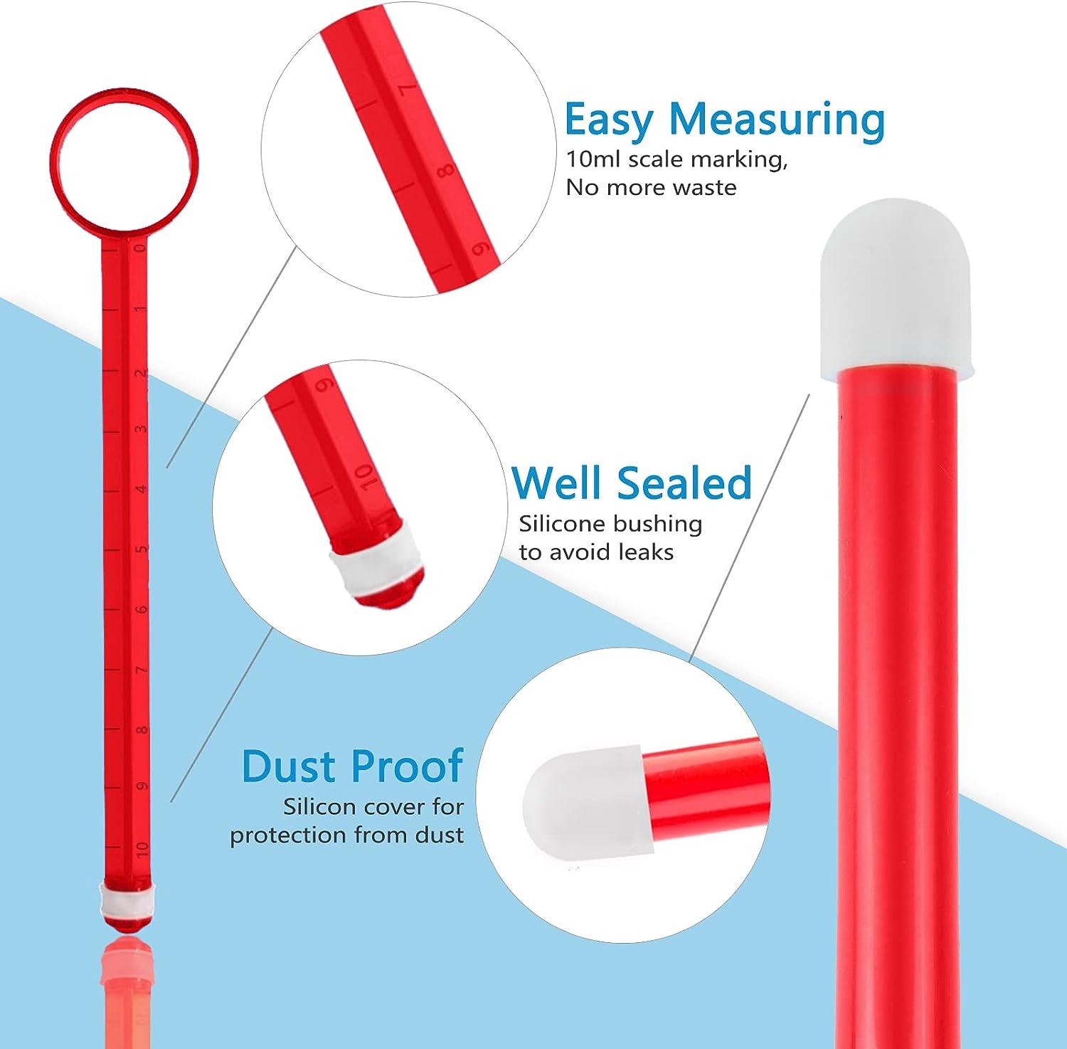 Lube applicator for Women Men with Smooth Rounded tip & Cap No Sharp ...