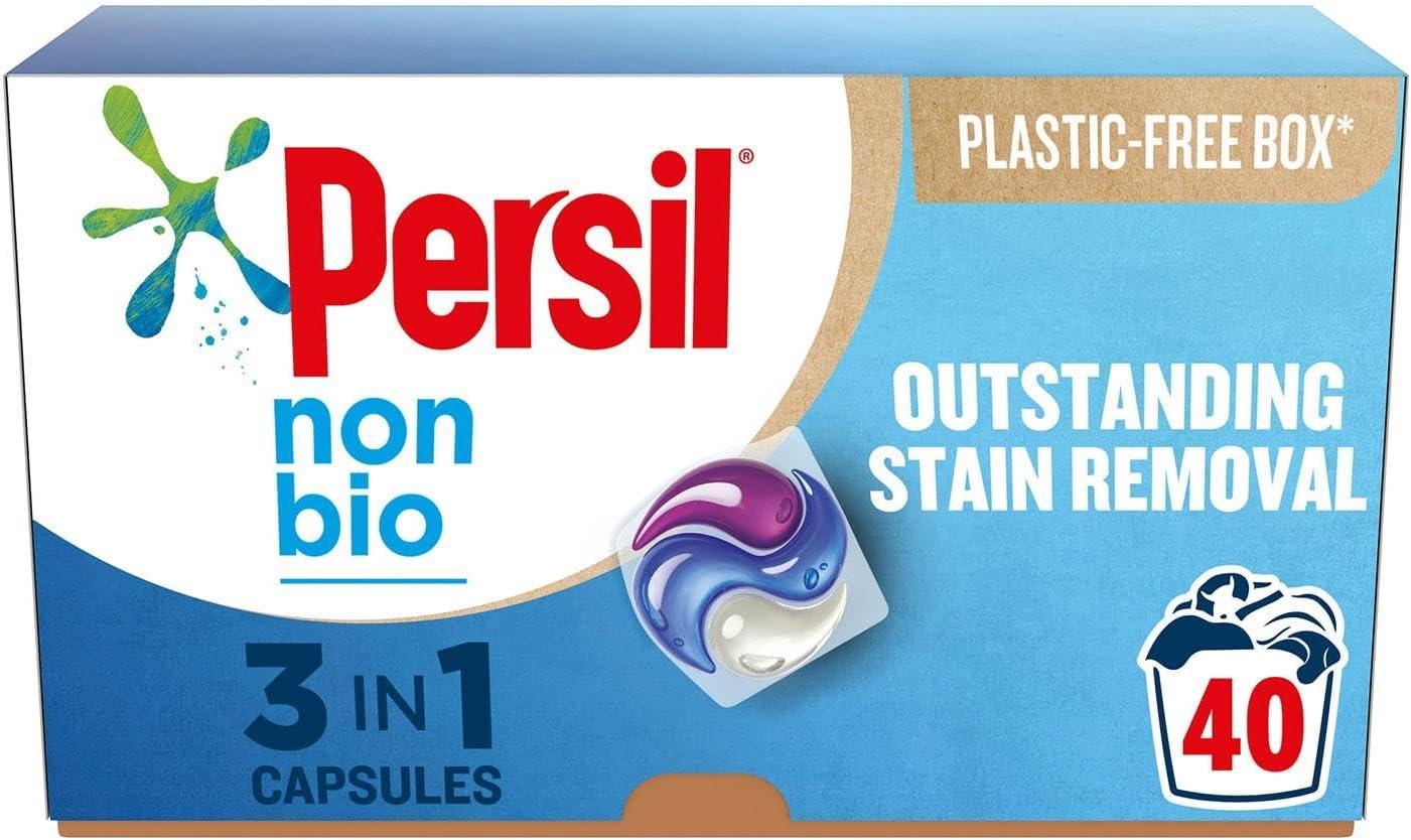 Persil XL 3-In-1 Washing Capsules All New Outstanding Stain Removal ...