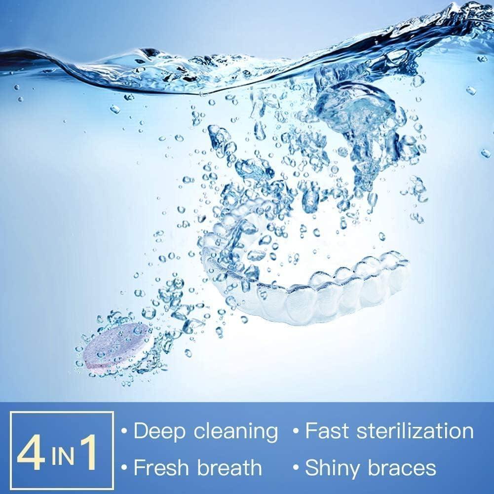 Y-Kelin Retainer Cleaner Tablets - 4 Months Supply | Denture, Retainer ...