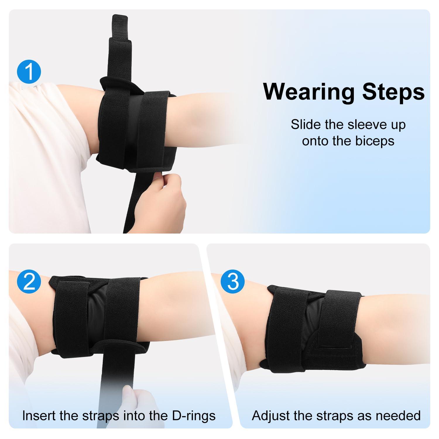Supegear Upper Arm Support | Biceps & Triceps Compression Bandage for ...