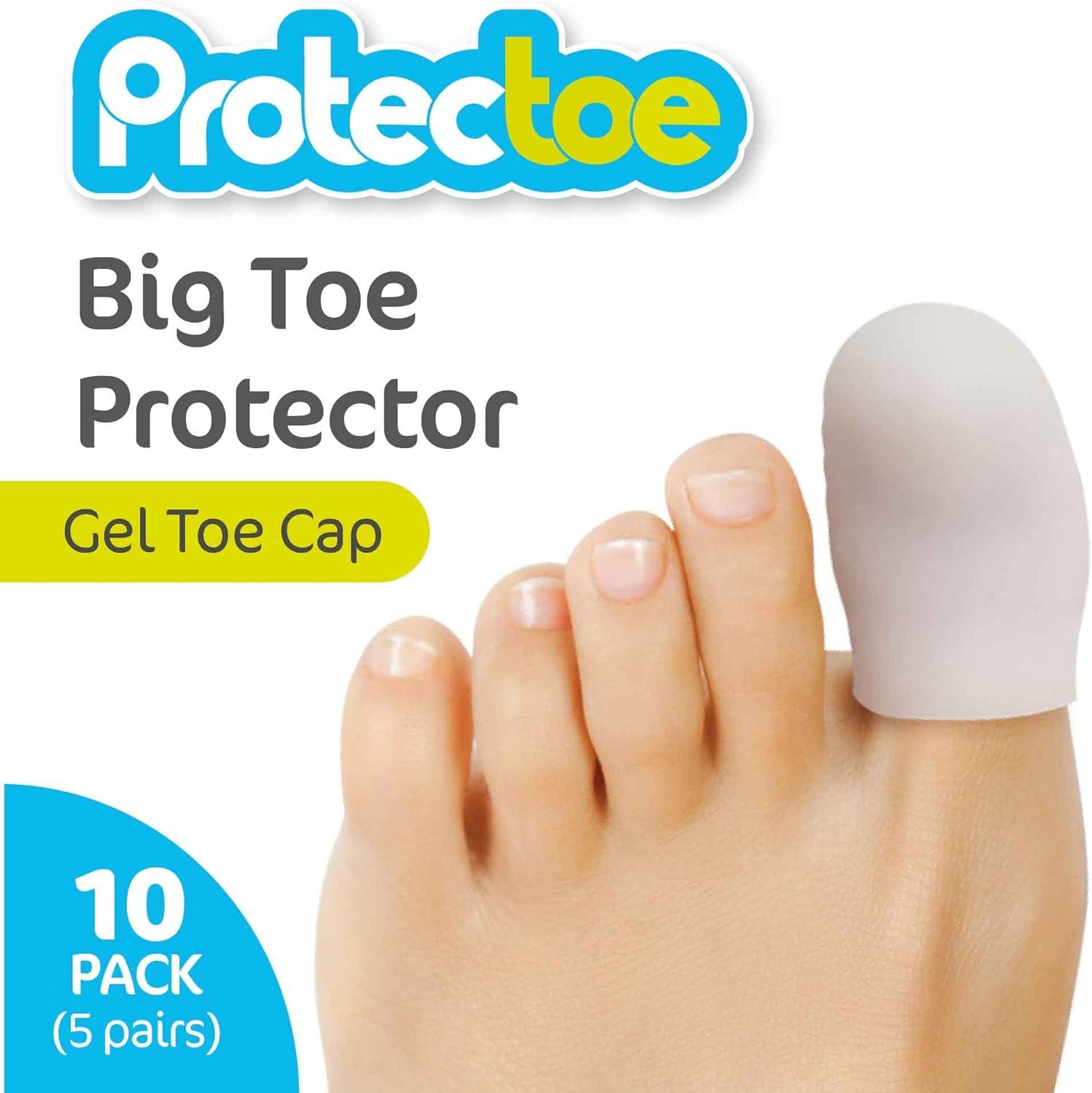 Protectoe Big Toe Protector Non-Perforated Extra Strong Design - Pack ...