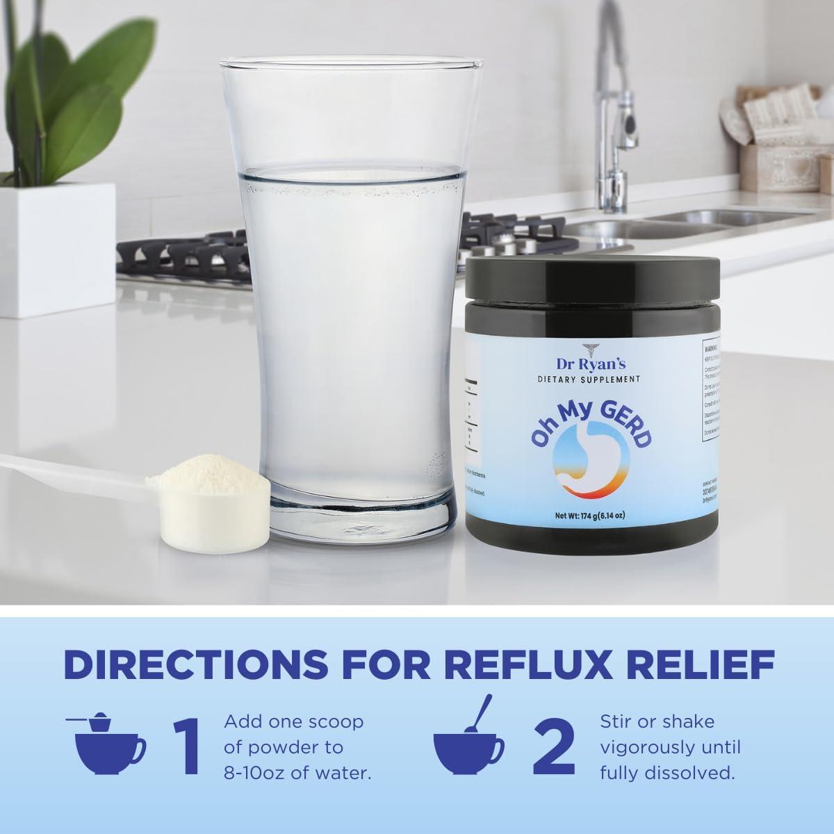 Buy Dr. Ryan's Oh My GERD - Natural Antacid & Digestive Support for ...