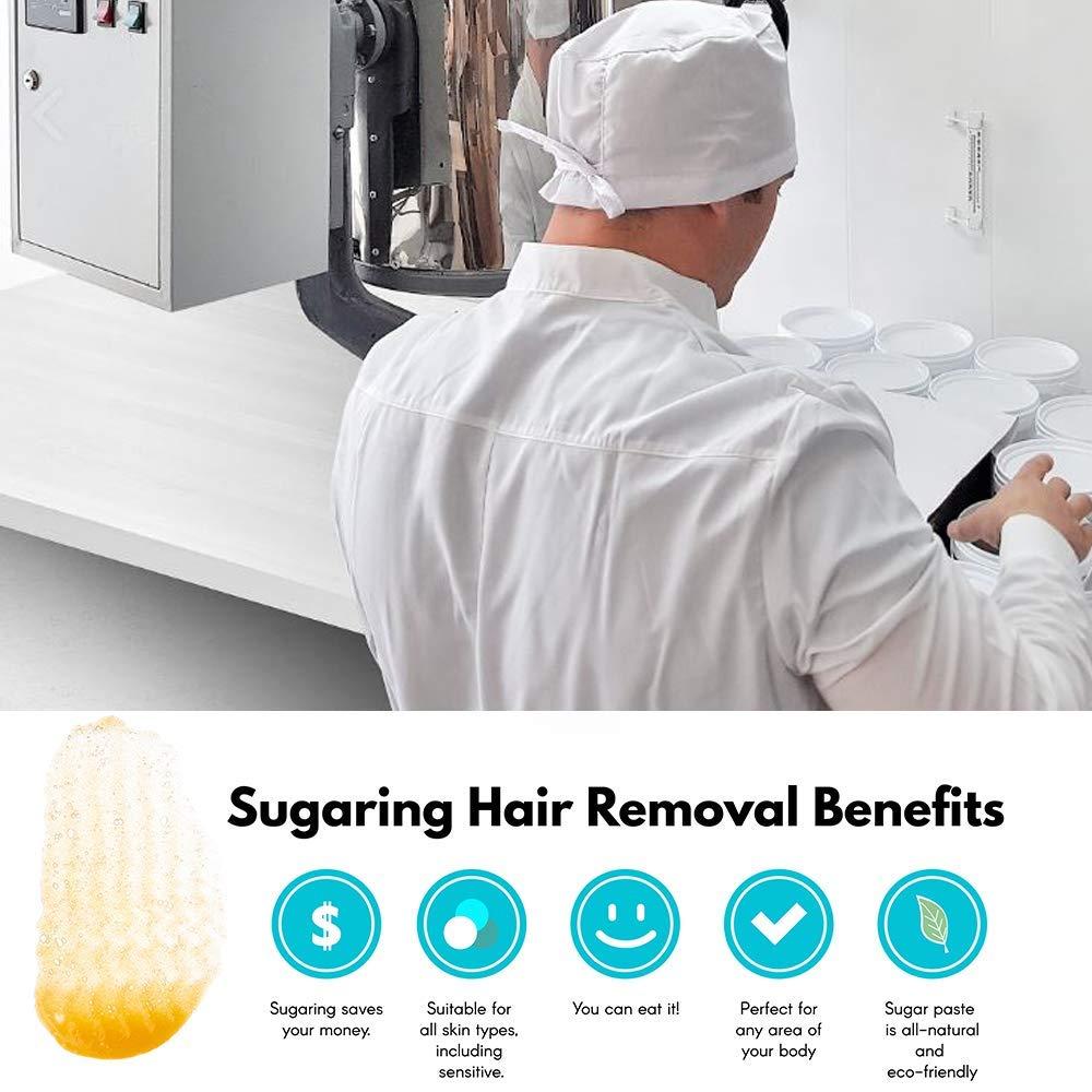 Sugaring Paste Kit with Applicator and Gloves Set for Easy DIY Sugar ...