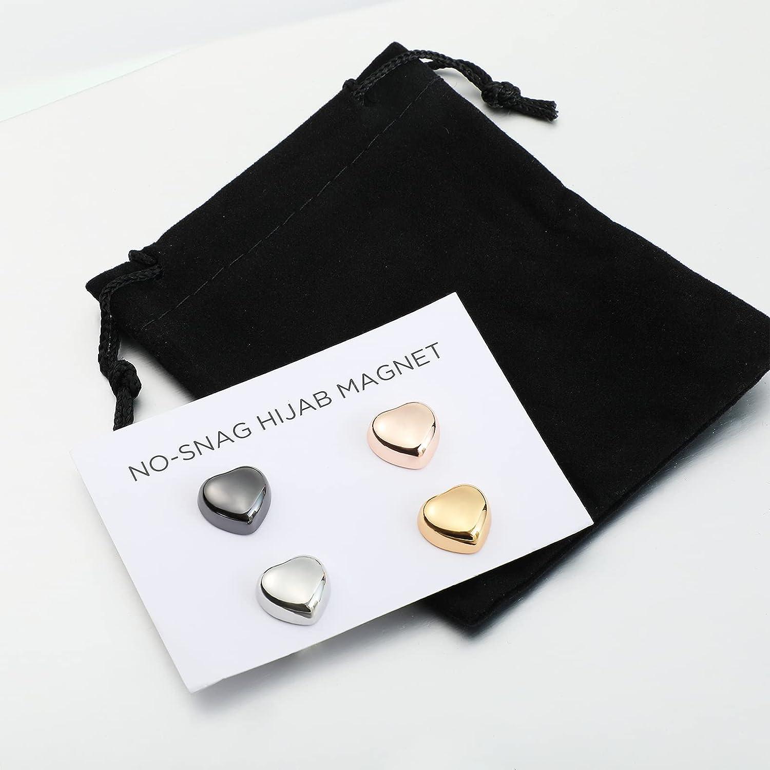 8-Piece Hijab Magnetic Pins - Strongest Commercial Strength Buttons for ...