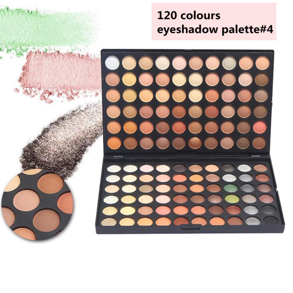 Bold & Brilliant Eyeshadow Palette - Vivid Makeup Kit Set (120-4) for ...