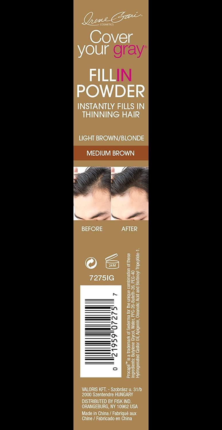 Cover Your Gray Fill In Powder Pro for Men - Blonde/Medium Brown ...
