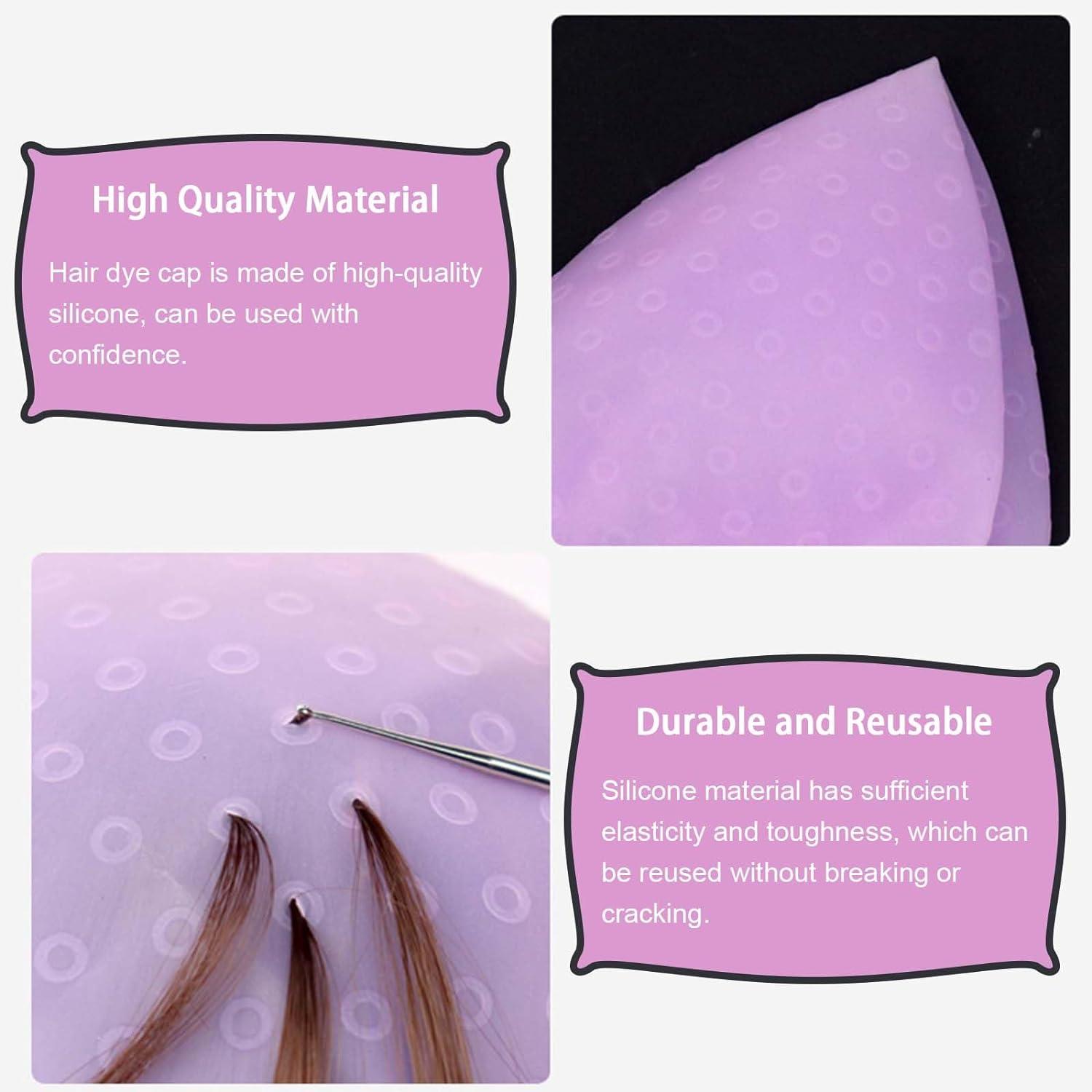 Trendyfave Highlighting Cap Pre-punched with Holes Silicone ...