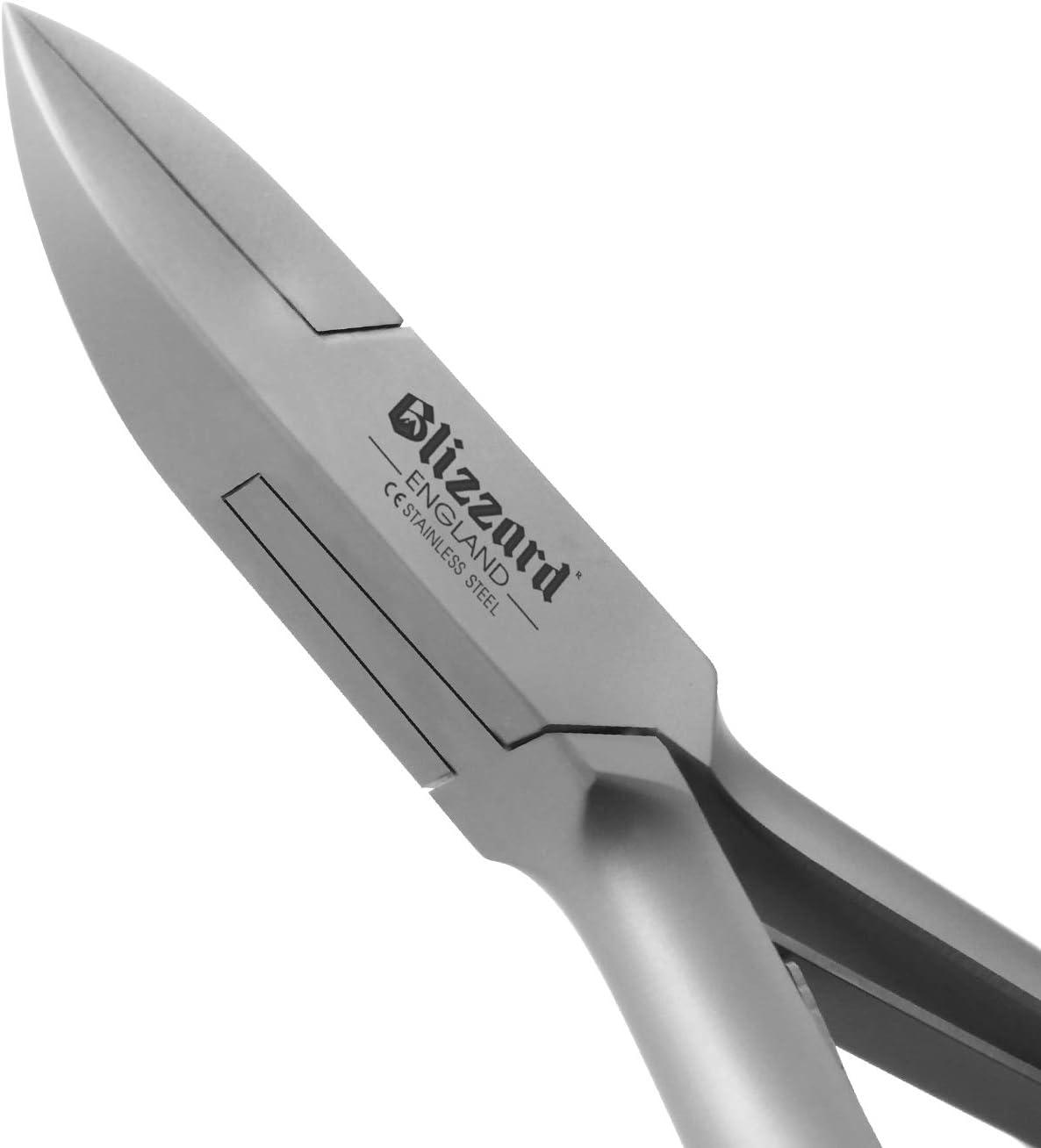 Ingrown Nail Clippers for Men - Blizzard Podiatrist Toenail Clipper Set ...