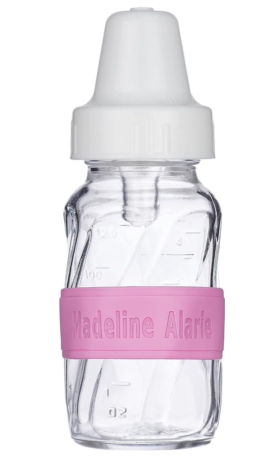 Custom Baby Bottle Labels for Daycare Pink Blue or Orange 4 Pack Sippy ...