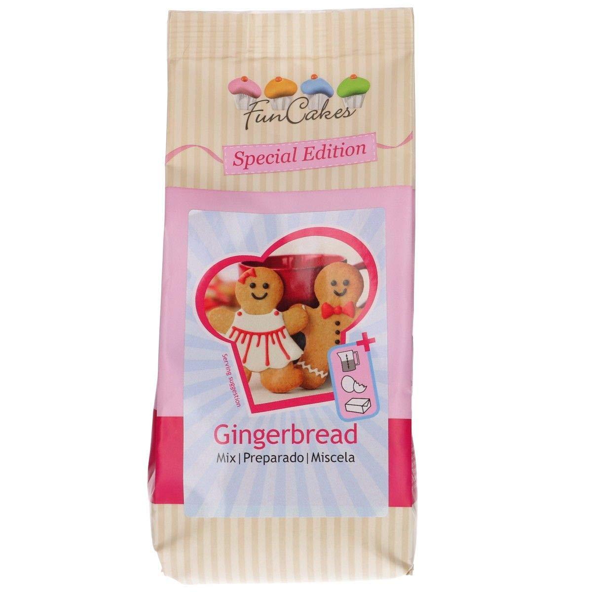 FunCakes Special Edition Gingerbread Mix 500g - Perfect for Holiday ...