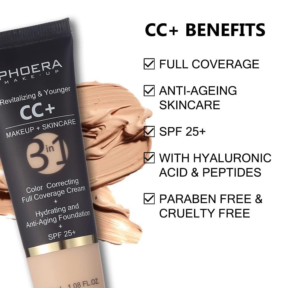 Lezero Moisturizer CC Cream with SPF 25+ | Color Correcting & Anti ...