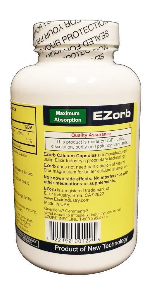 Ezorb Calcium 180 Capsules for Bone Joint Muscle Health | Buy Now with ...