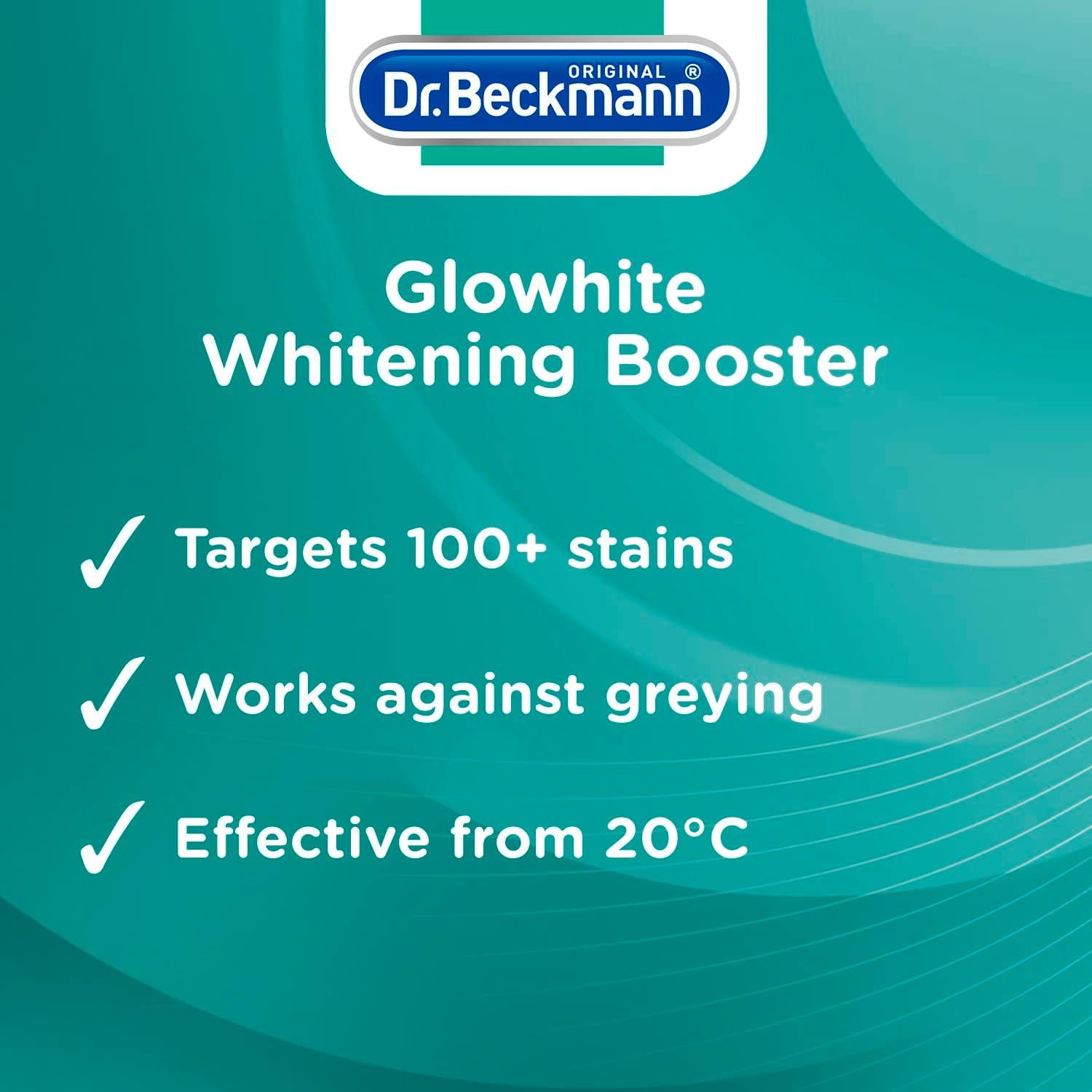 Dr. Beckmann Glowhite Whitening Booster 400g - Stain Remover & Laundry ...