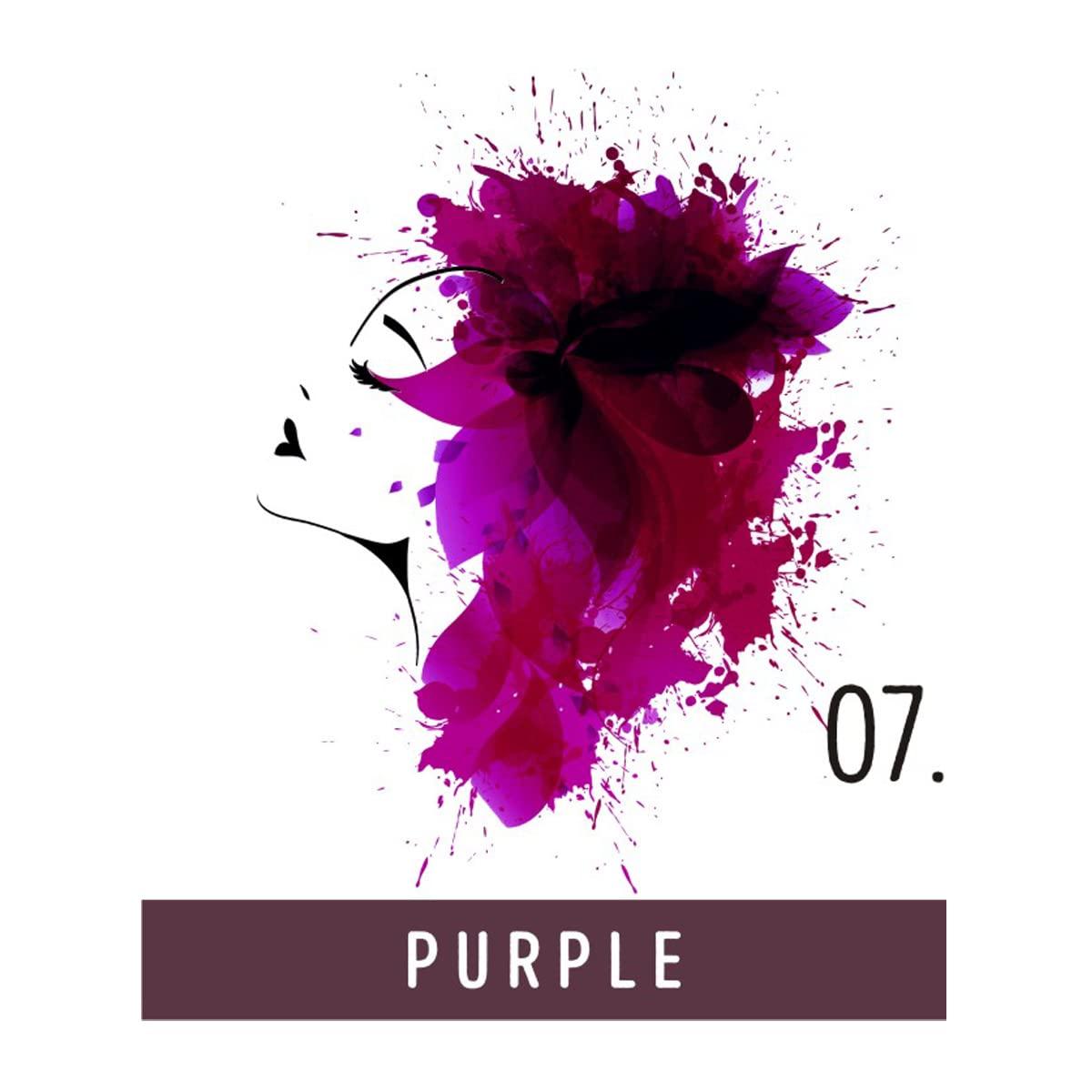 Funky Color Purple 07 - Semi-Permanent Hair Color | Vibrant 28 Shades ...