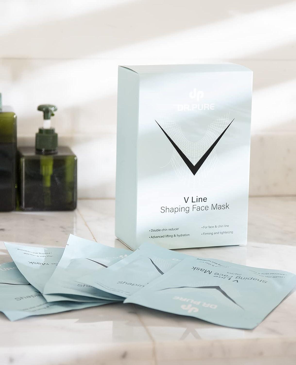 Dr. Pure Double Chin 15 Pcs Chin Strap with Aloe Vera - Neck Lift ...