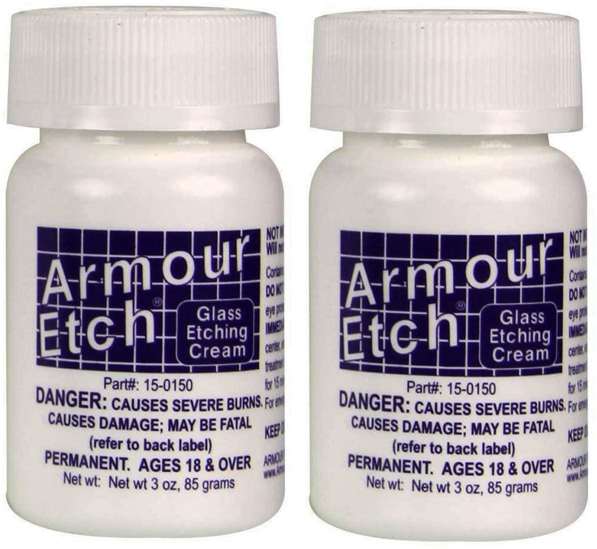 Armour Etch 2.8 Oz Etch Cream 2-Pack - Glass Etching Solution | Buy Now ...